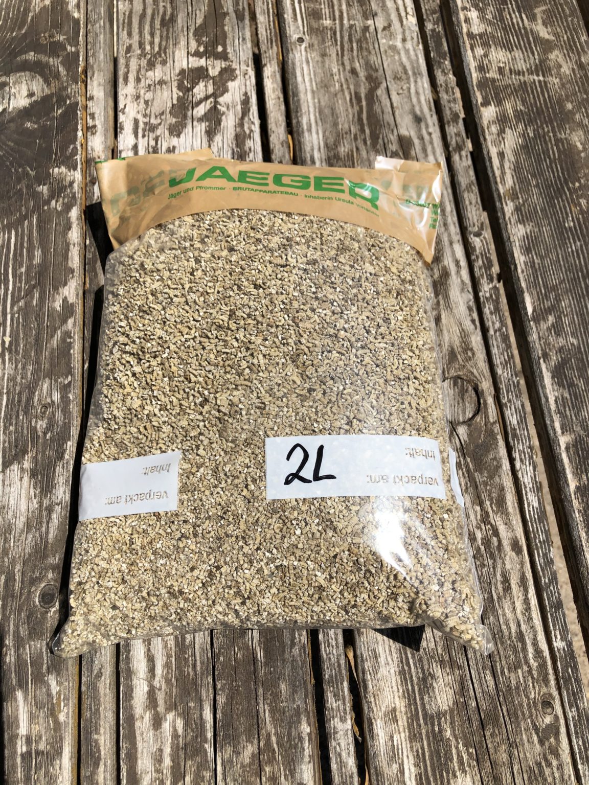 Vermiculite 2L - JAEGER BRUTTECHNIK